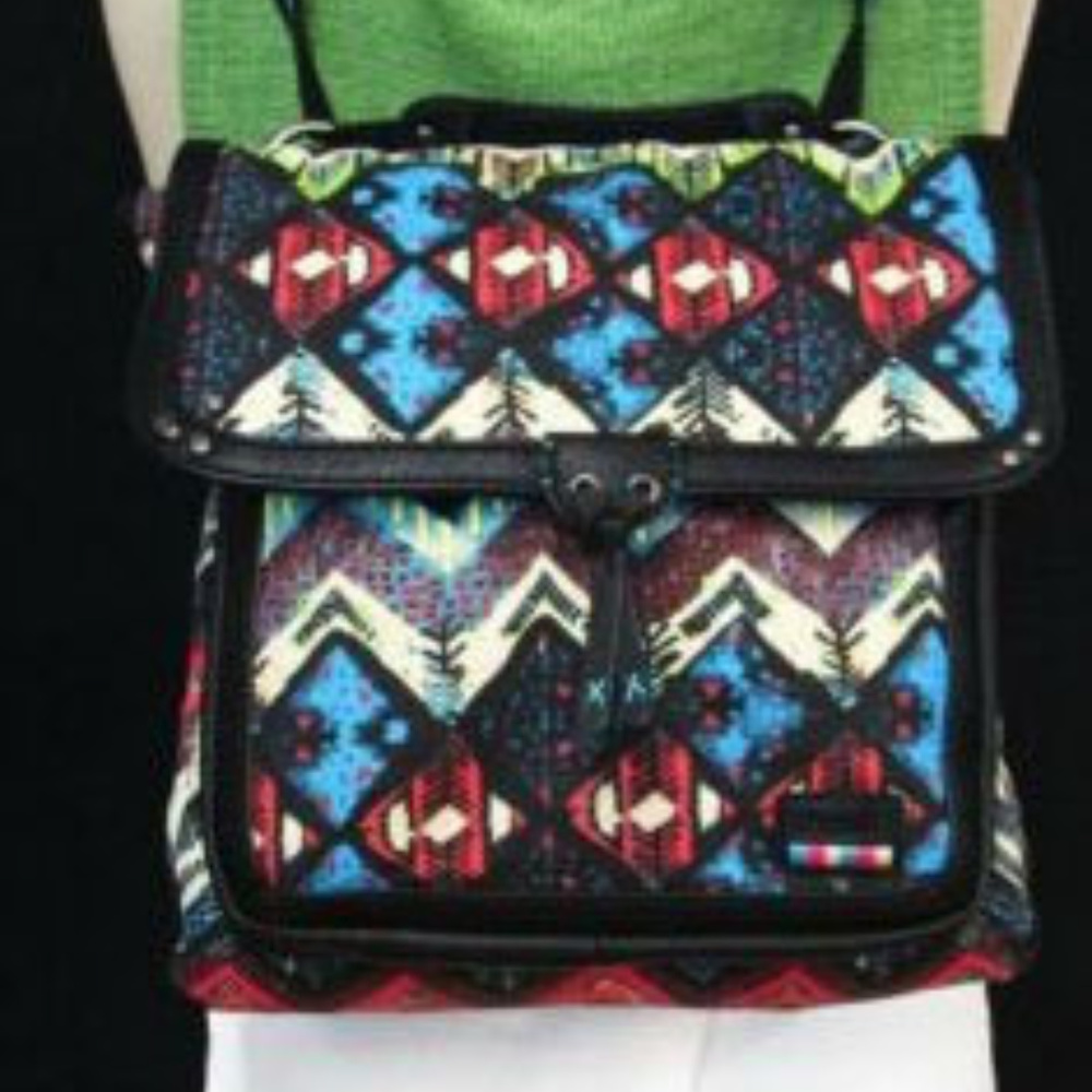 The Sak "Pacifica" Multi-Color Canvas Backpack - Gem